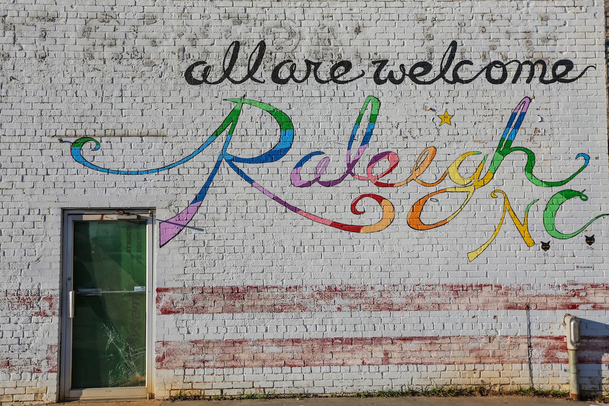 All Are Welcome In Raleigh Mural – Travel The Triangle